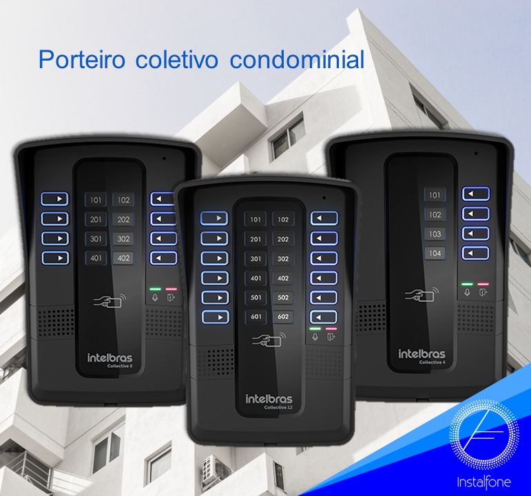 Porteiro & vídeo porteiro - Instalfone Telecomunicações
